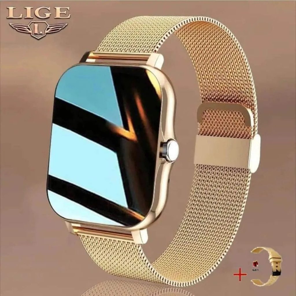 LIGE Full Touch Calling Multifunctional Smartwatch (GT20)