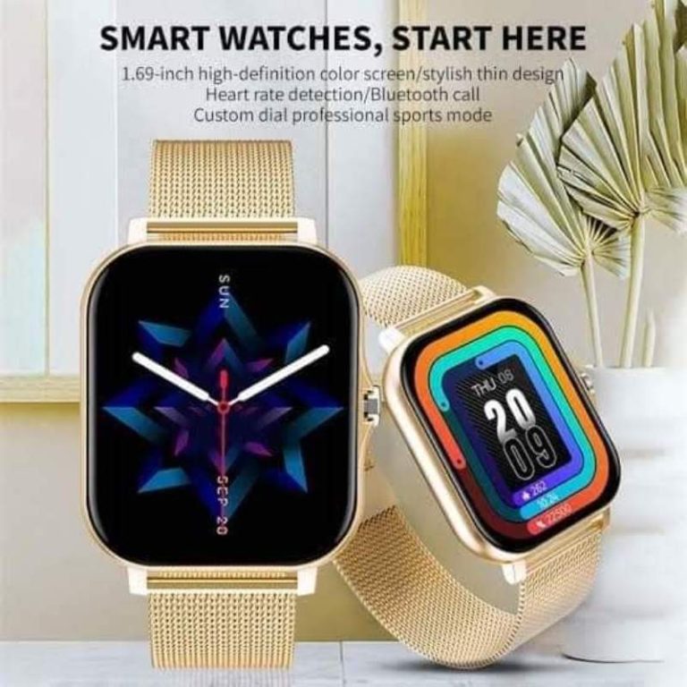 LIGE Full Touch Calling Multifunctional Smartwatch (GT20)